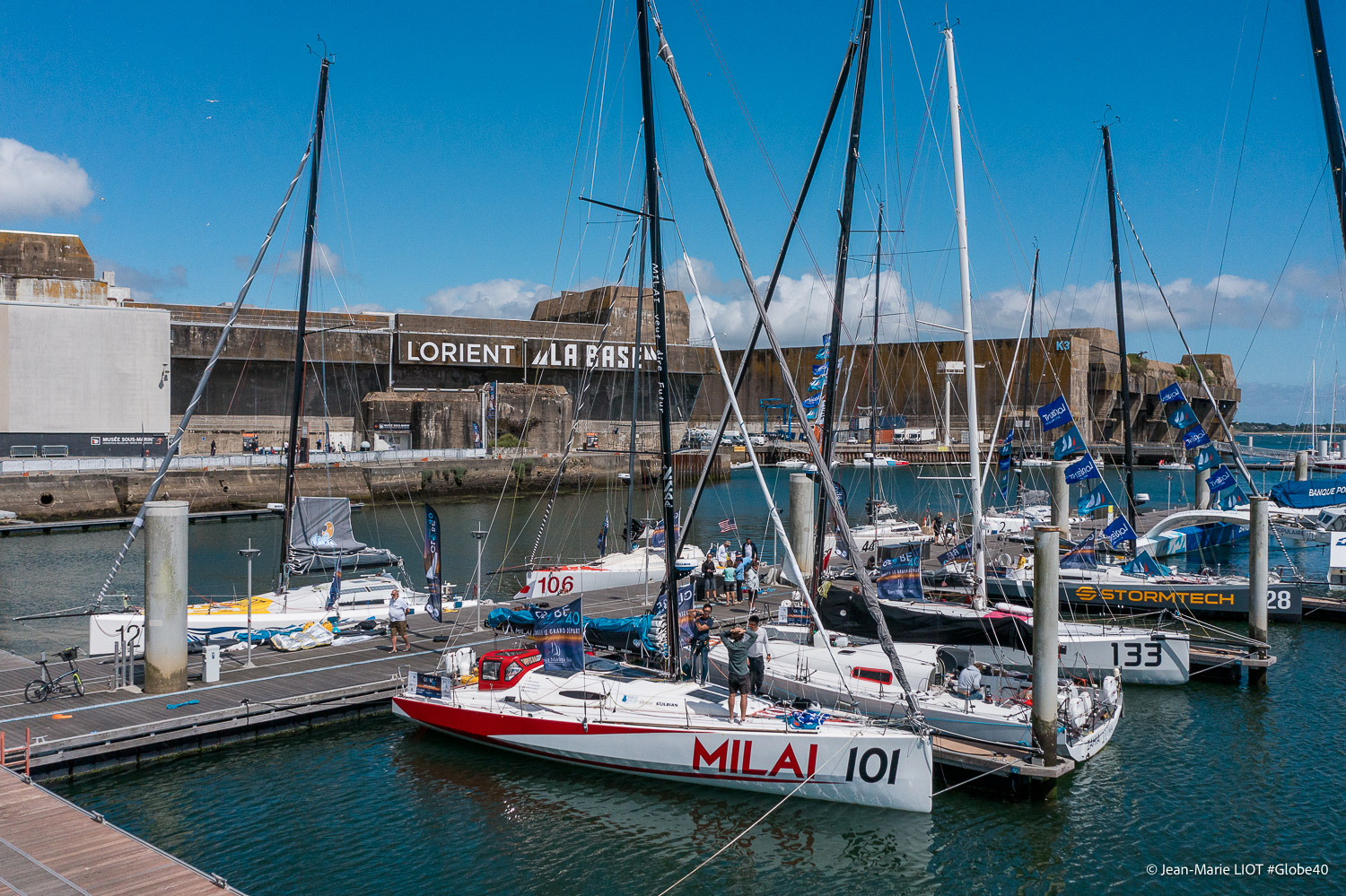 Lorient Agglomeration arrivals videos - globe40