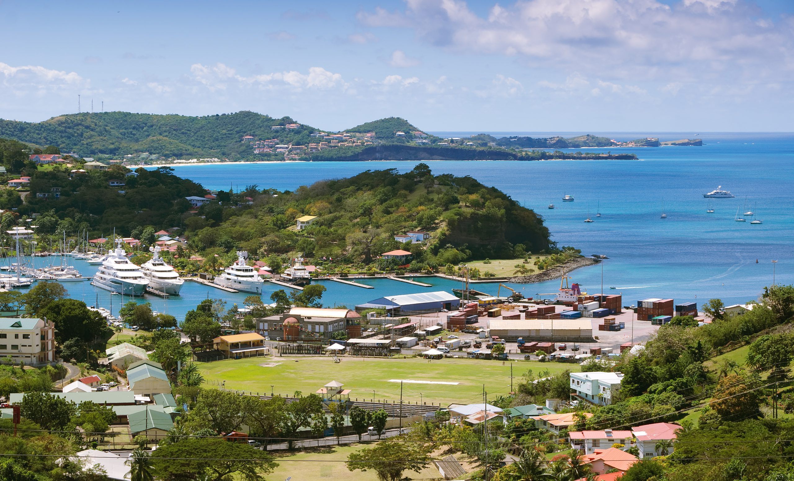 Grenada island - globe40